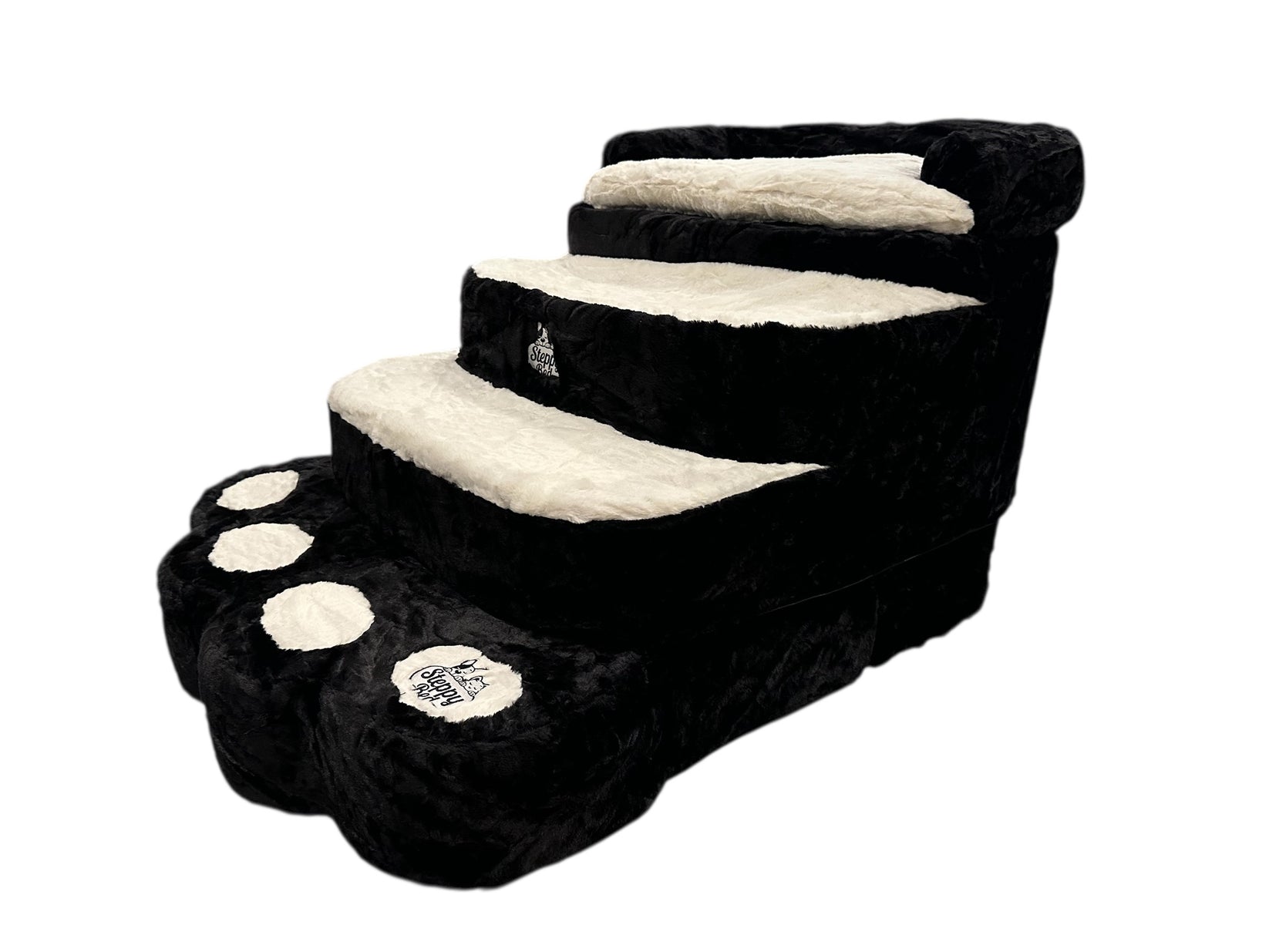 Steppy Bed 5.5- 4 Step Dog Steps - Paw Base