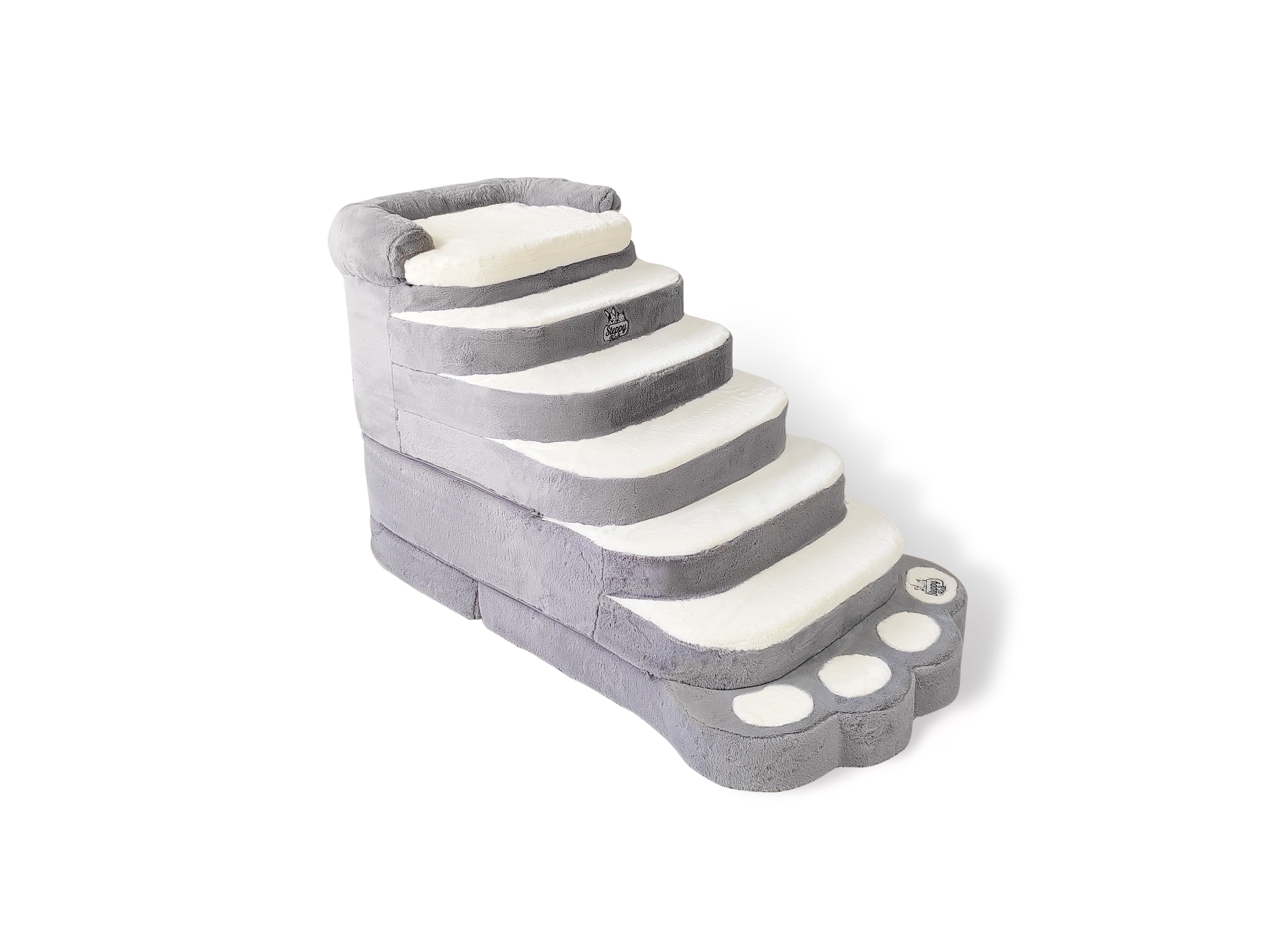 Steppy Bed 4.0- 7 Step Paw - Steps and Bed for Dogs and Cats